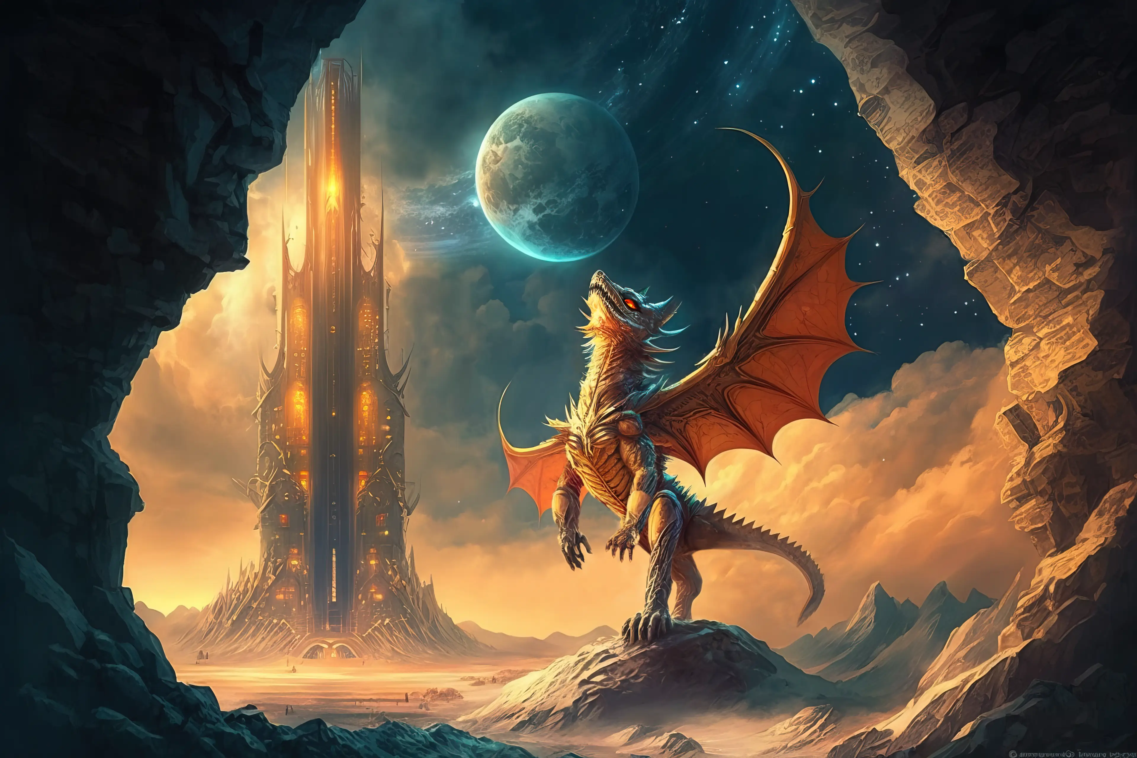 Drakia 11 ‣ The one & only Dragon planet in Sci-Fi